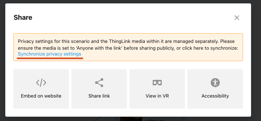 Scenario Builder 2.0: sharing scenarios – ThingLink